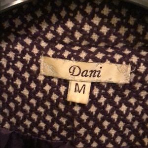 Dani | Jackets & Coats | Purple Pea Coat | Poshmark
